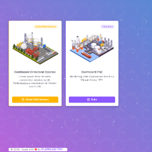 Selamat Datang Di Portal Aplikasi | PT Trans Pacific Petrochemical Indotama